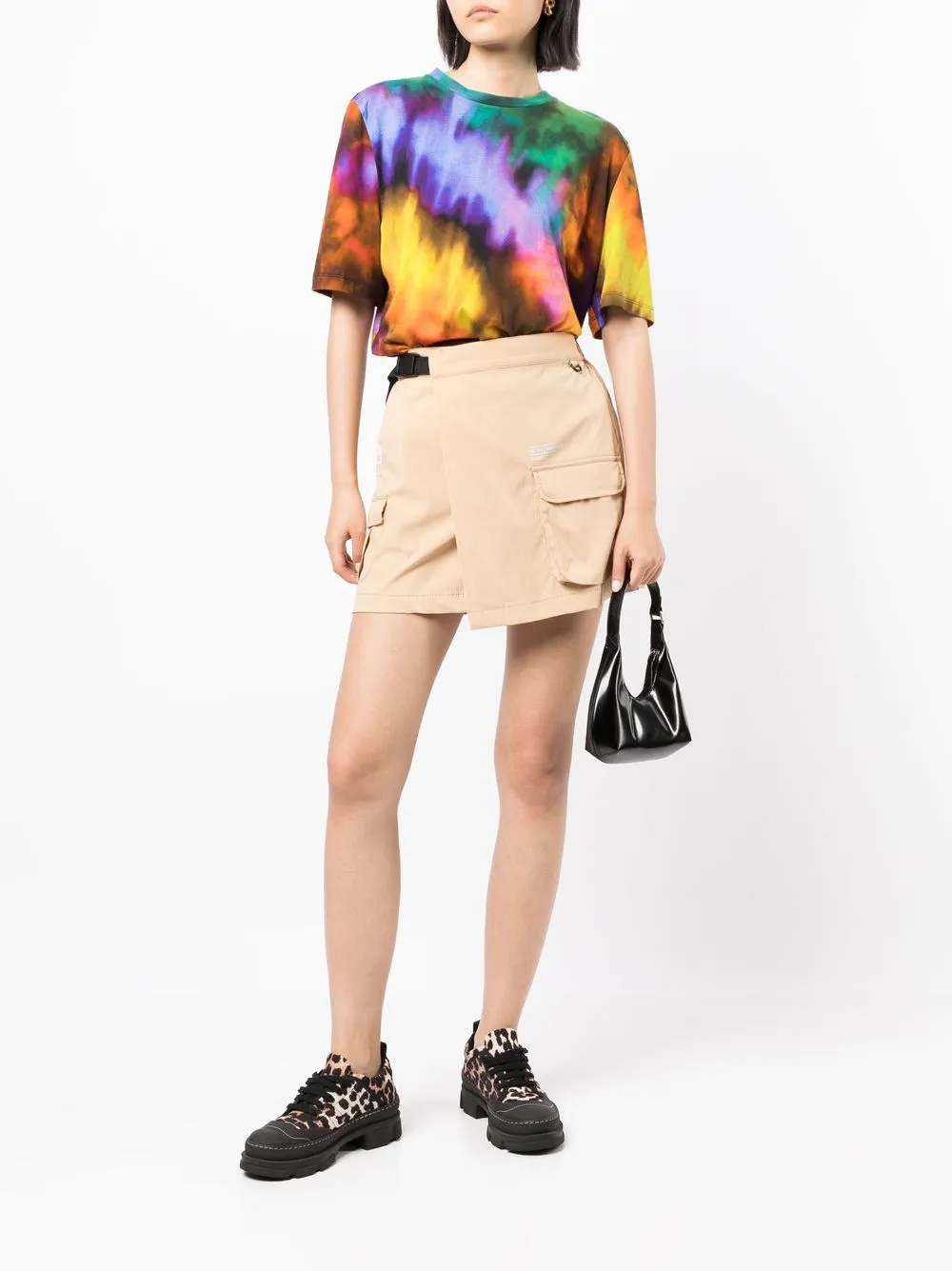 CHOCOOLATE Wrapped Cargo Mini Skirt - Farfetch
