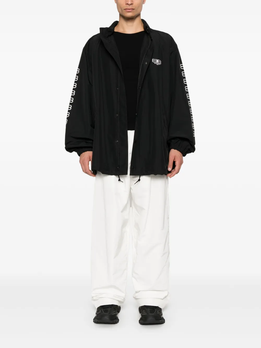 Balenciaga BB-logo Jacket - Farfetch
