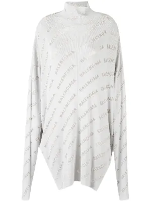 Balenciaga Knitwear for Women | Logo Cardigan | FARFETCH US Balenciaga Knitwear for Women | Logo Cardigan | FARFETCH US