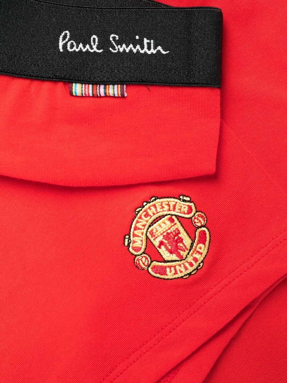 Paul Smith x Manchester United crest-embroidered Boxers - Farfetch