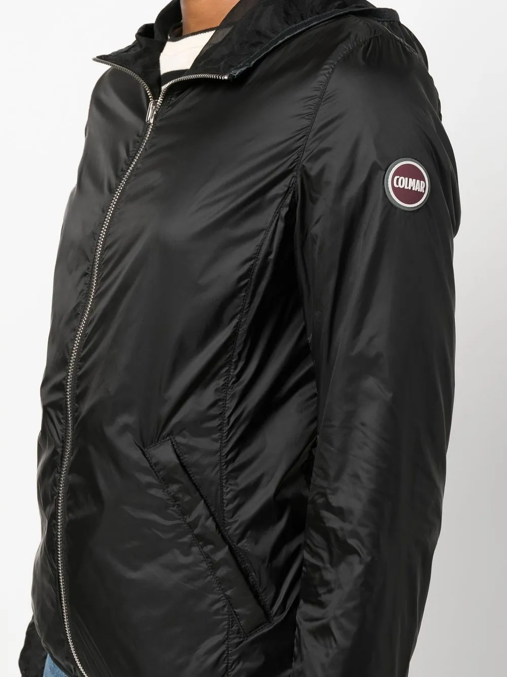 Colmar logo-patch Zipped Jacket - Farfetch