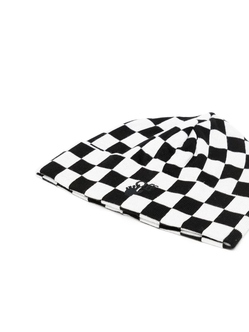 Off White Embroidered logo Check pattern Hat Farfetch