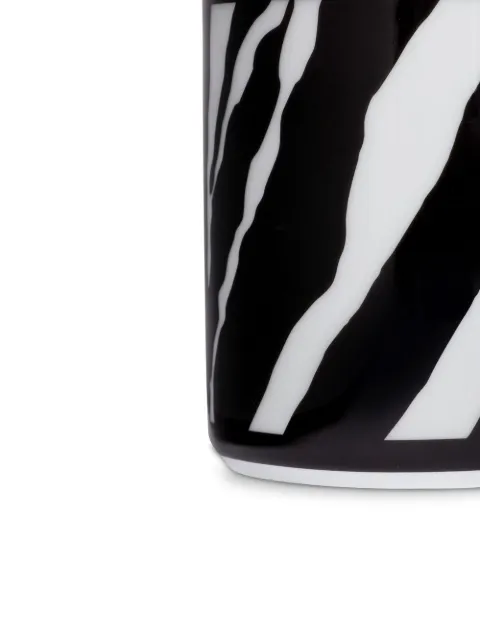 Dolce And Gabbana Zebra Print Porcelain Mug Farfetch