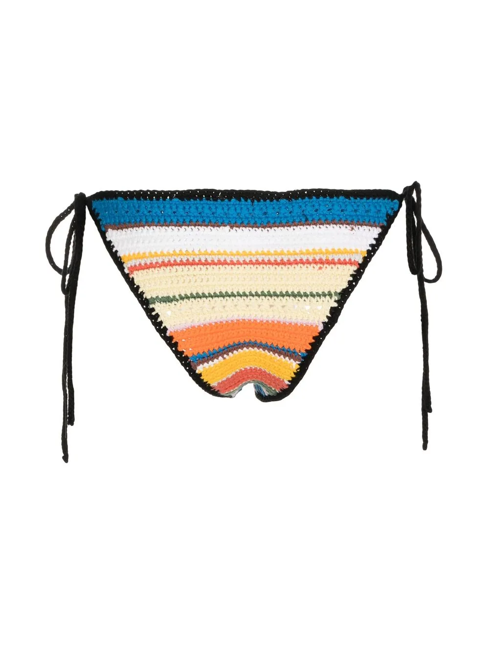 GANNI Crochet String Bikini bottoms Farfetch