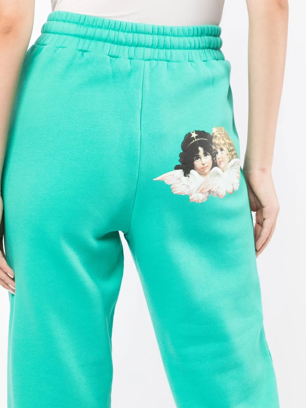 Fiorucci Logo print Organic cotton Track Pants Farfetch fiorucci-logo-print-organic-cotton-track-pants-farfetch