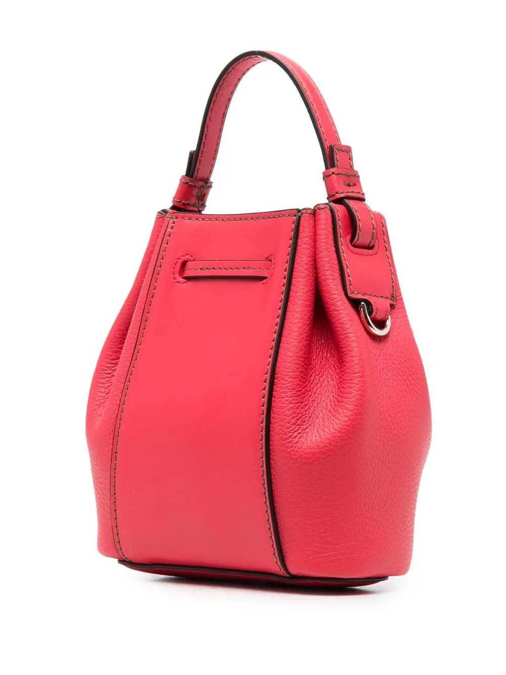 Furla Miastella Leather Bucket Bag In Red | ModeSens