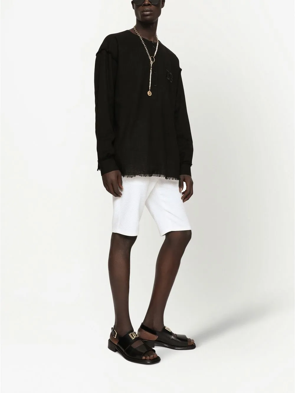 Dolce & Gabbana Camisa Con Bordado DG - Farfetch