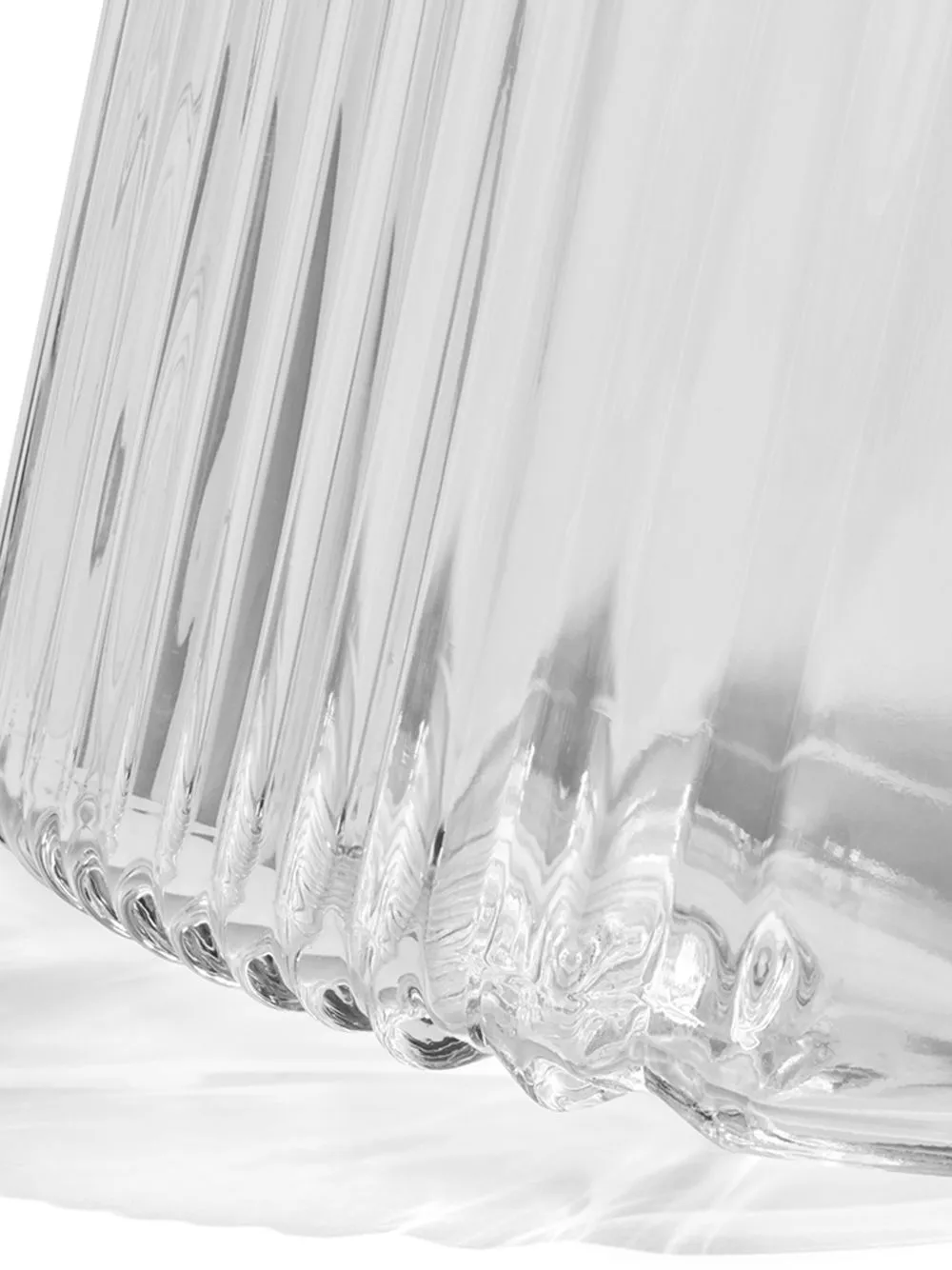 Zaha Hadid Design Pulse Glass Vase In Weiss | ModeSens