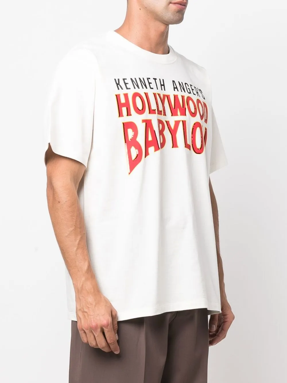 Gucci slogan-print short-sleeved T-shirt | White | FARFETCH UK