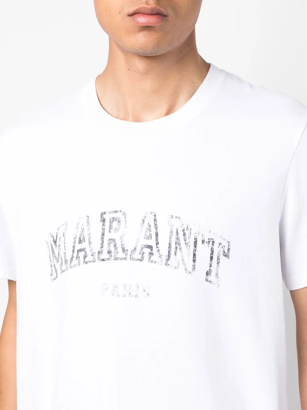 Isabel Marant logo-print T-shirt | Smart Closet