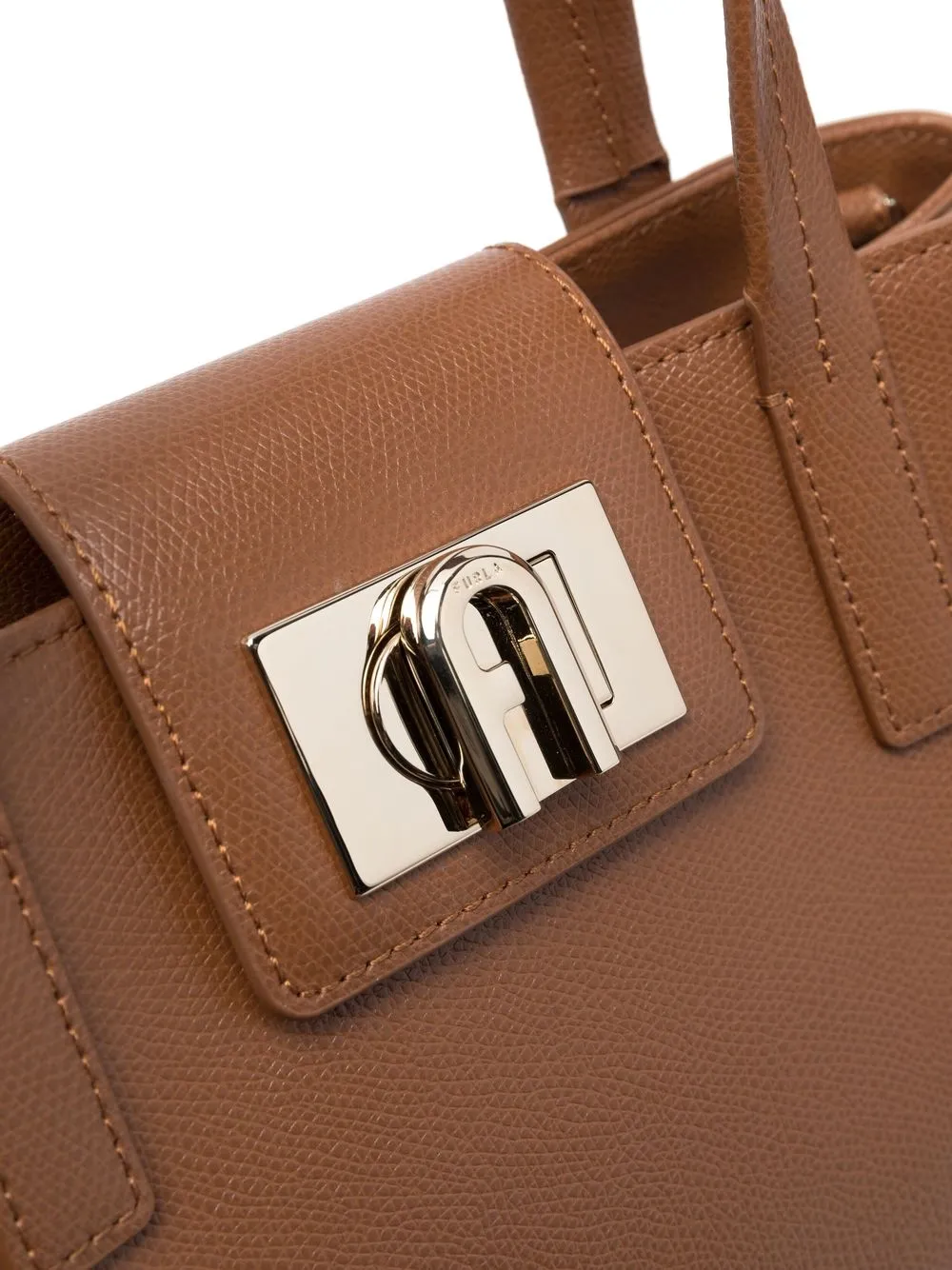 Furla Leather twist-lock Bag - Farfetch