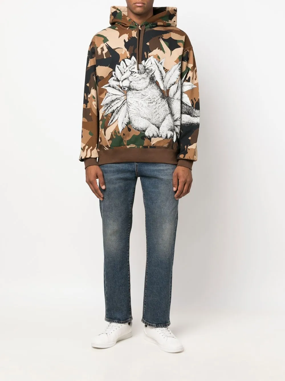ETRO Tattoo-embroidered straight-leg Jeans - Farfetch