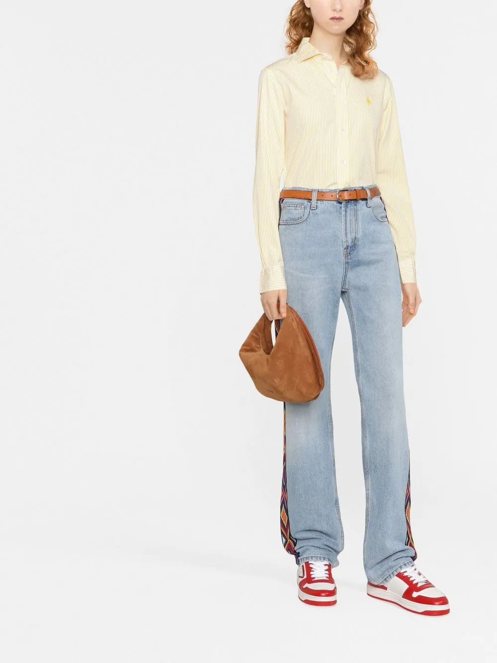 ETRO side-panel straight-leg Jeans - Farfetch