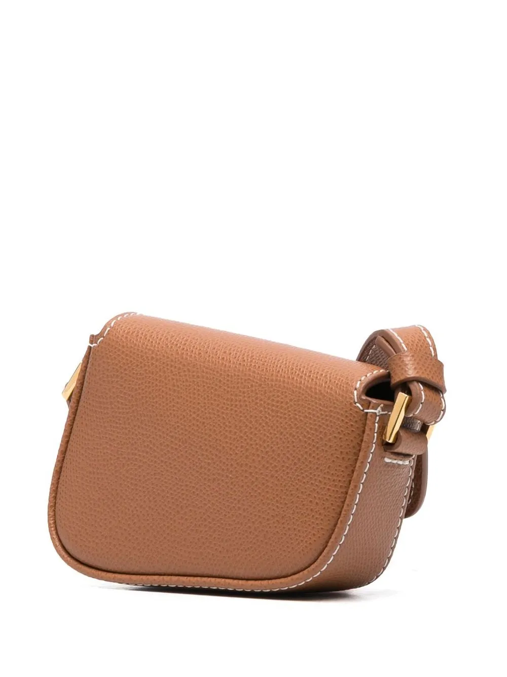 Palm Angels Crash logo-print Mini Crossbody Bag | Brown | FARFETCH