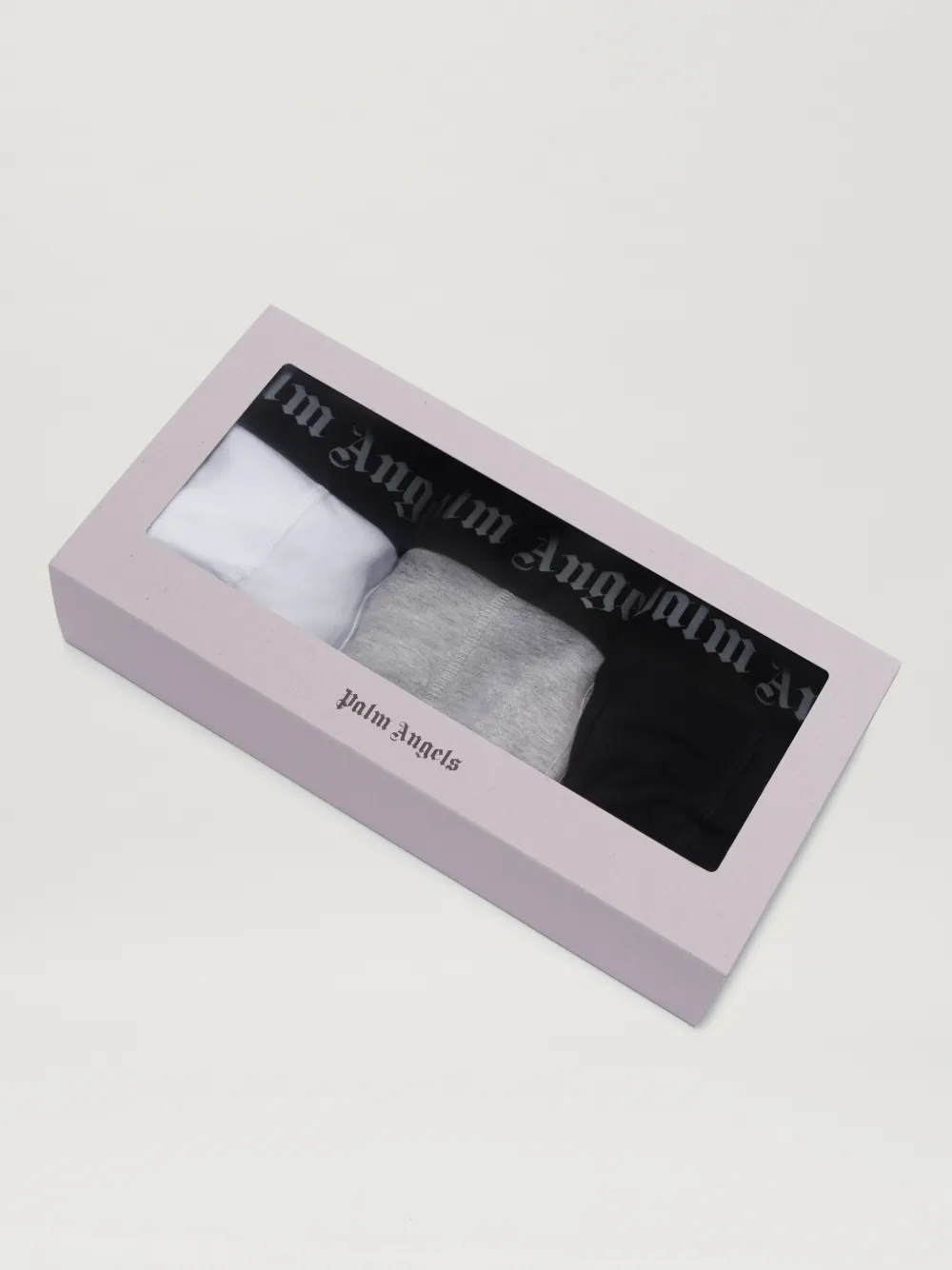 Palm Angels Boxer Trunk Tripack in white - Palm Angels® Official