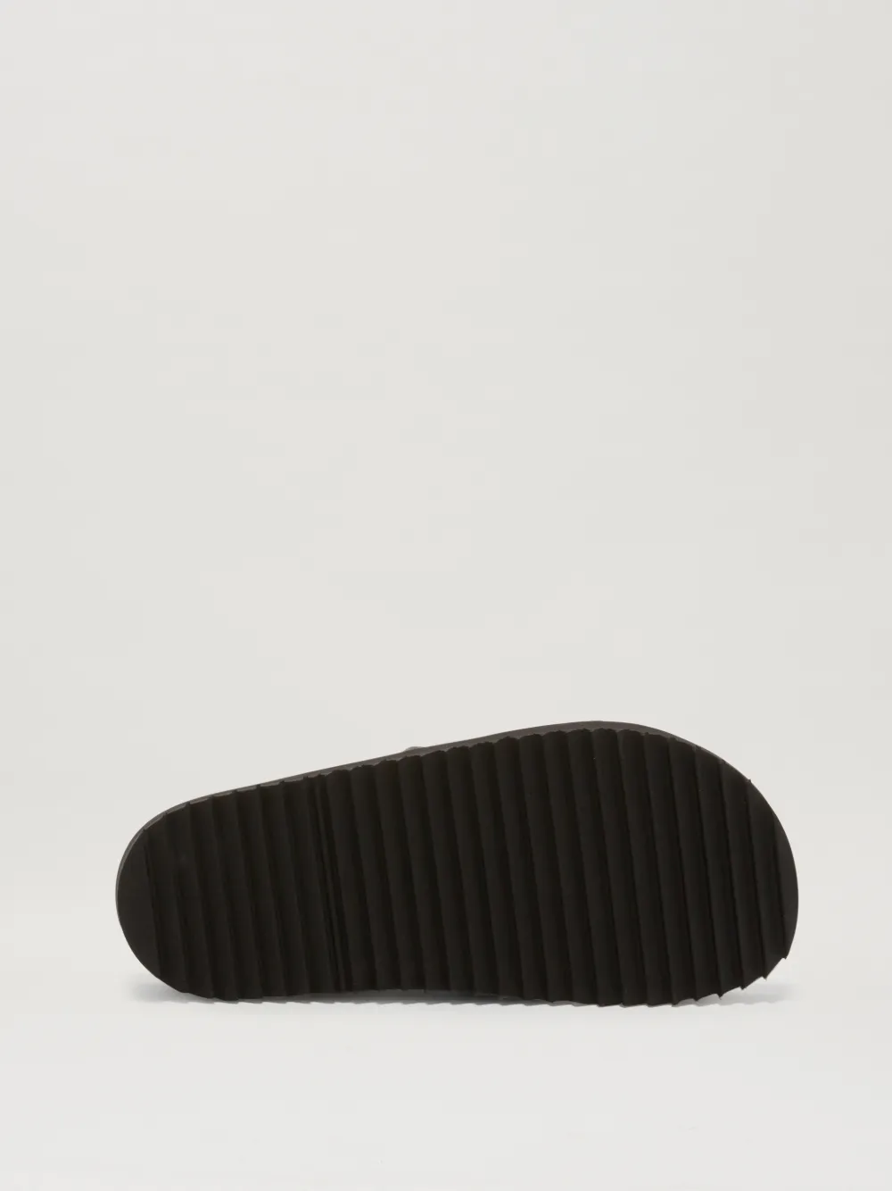 PLATFORM SLIDERS in black white - Palm Angels® Official