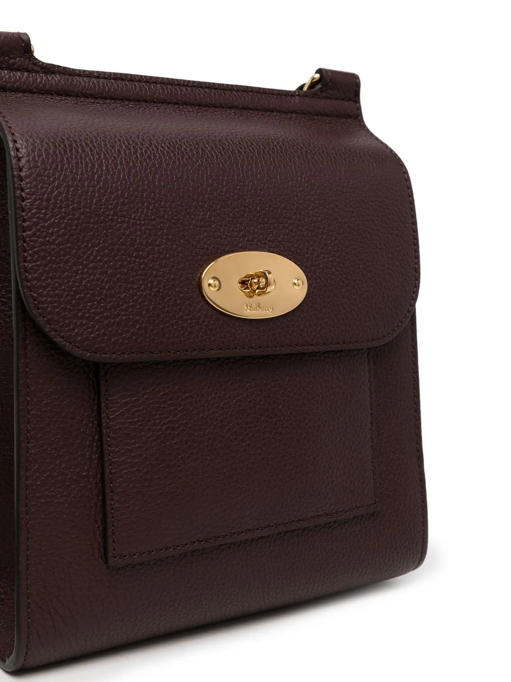 Mulberry Small Antony Leather Crossbody Bag | Red | FARFETCH UK