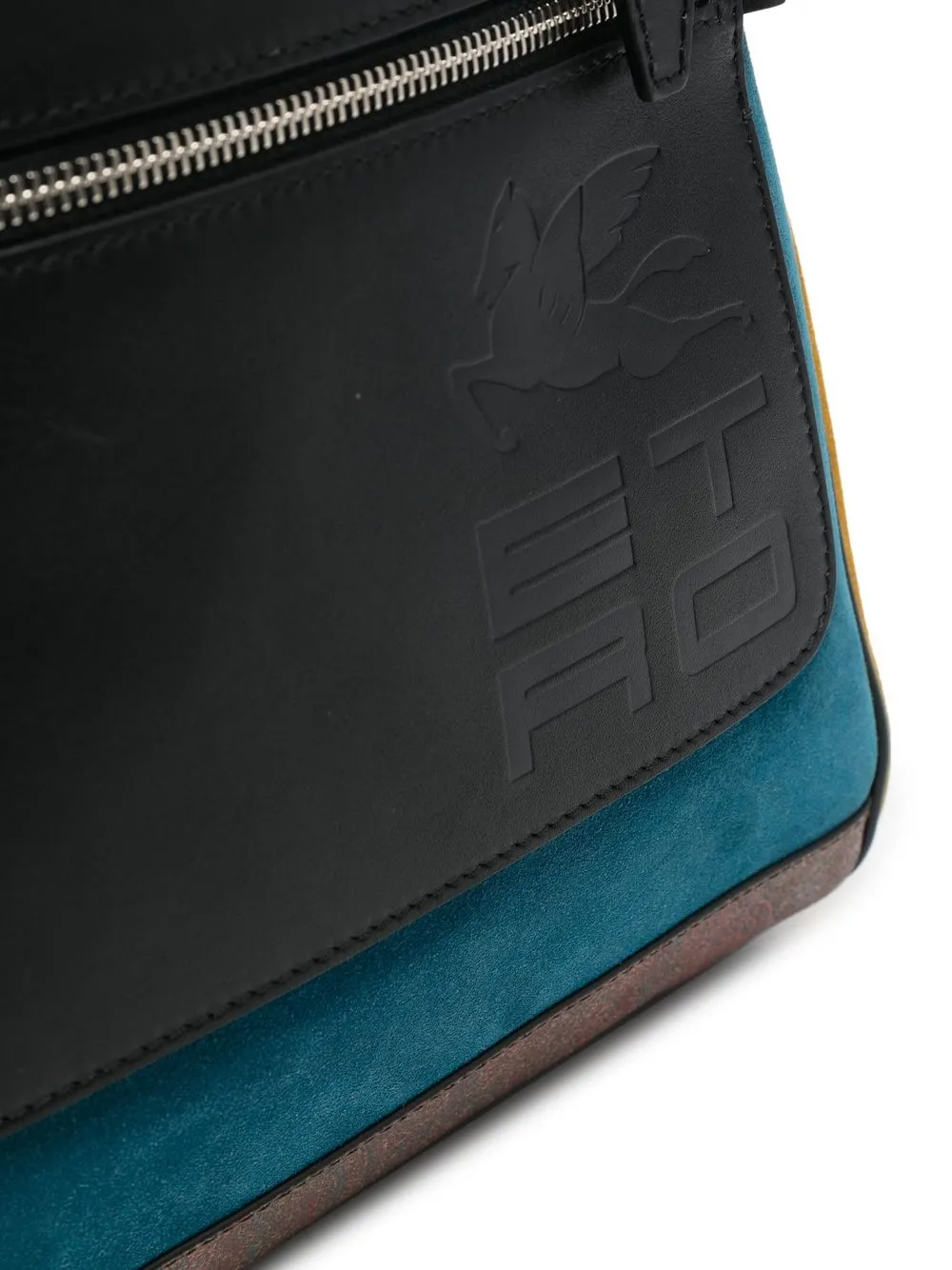 ETRO paisley-print colour-block Backpack - Farfetch