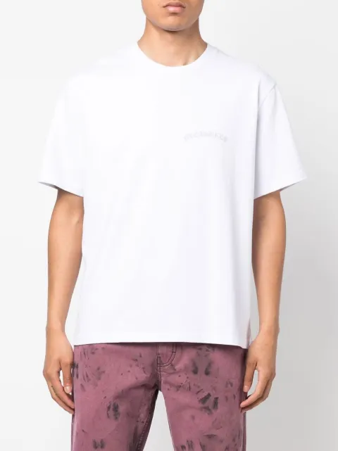 Pleasures chest-logo crew-neck T-shirt - Farfetch