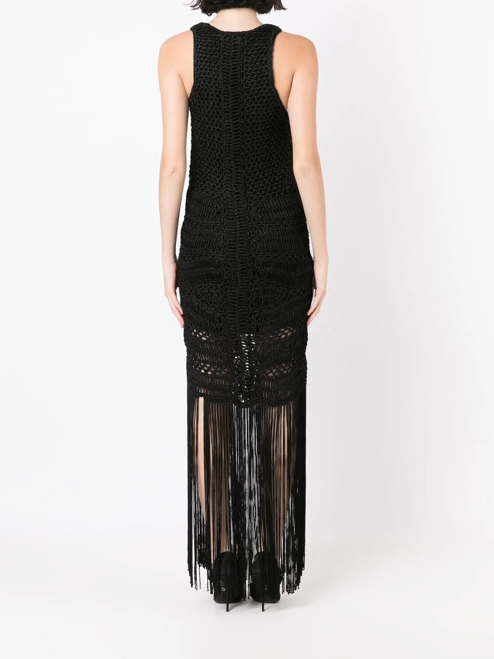 Cecilia Prado Vestido Longo Manuela Com Franjas - Farfetch