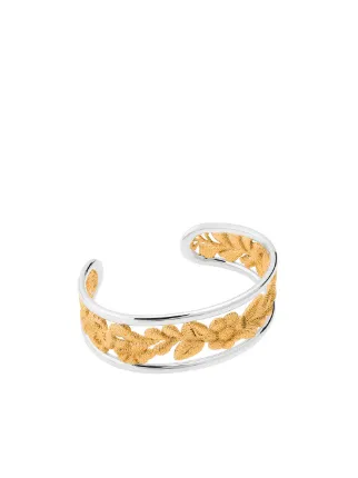 TANE México 1942 Bordados Vermeil Cuff Bracelet - Farfetch