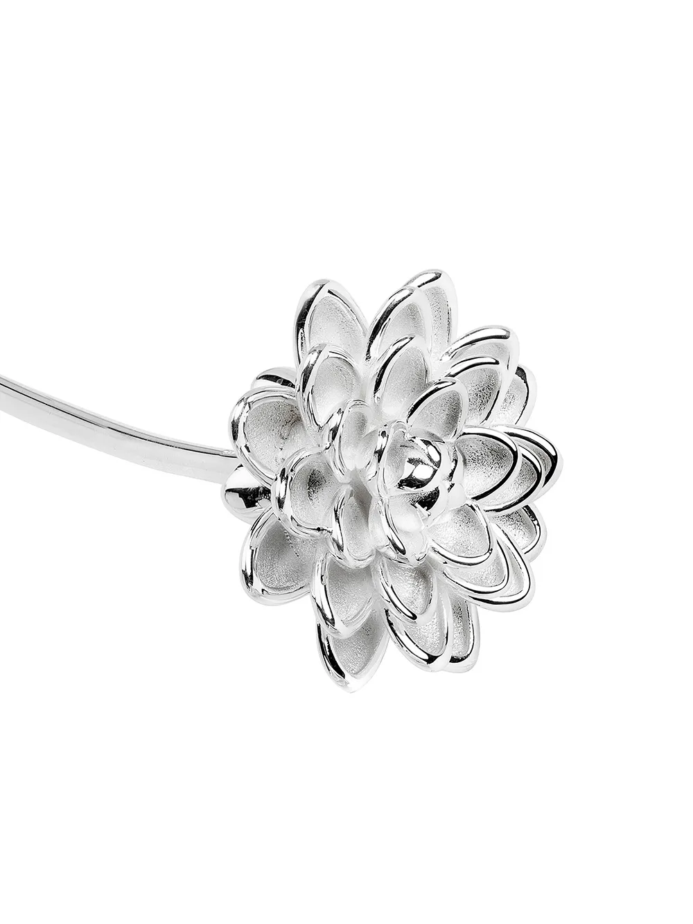 TANE México 1942 Flor Escultural Carnation | Plateado | FARFETCH MX