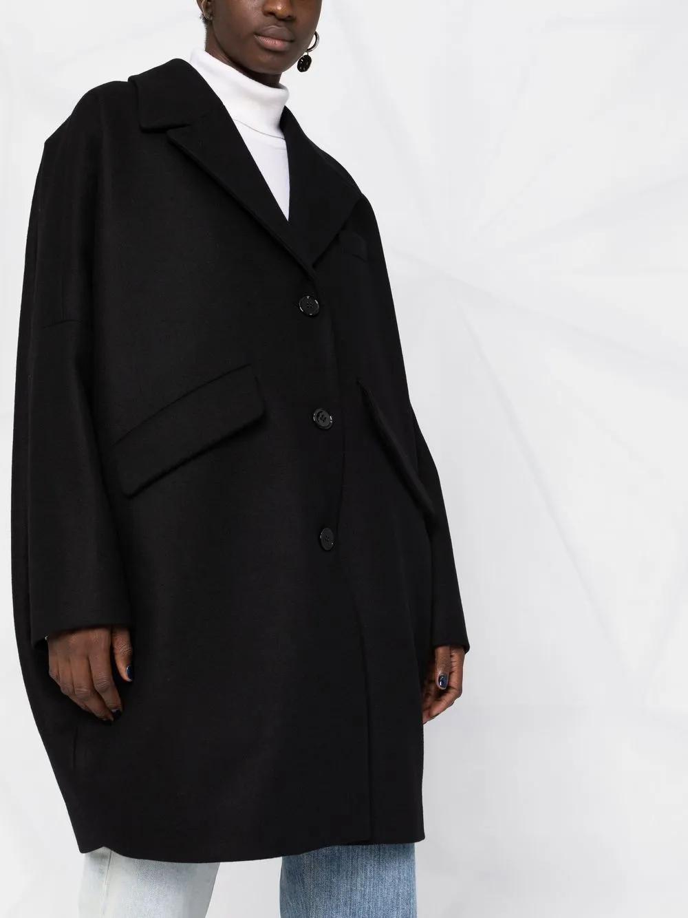 MM6 Maison Margiela Coccon single-breasted Coat - Farfetch