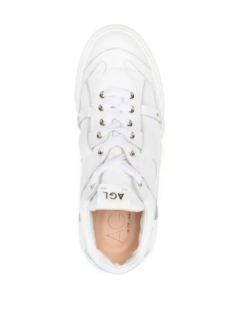 AGL Ruth Leather Sneakers - Farfetch