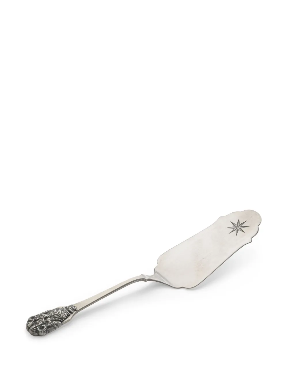 Gucci engraved-motif Single Cake Server | Silver | FARFETCH