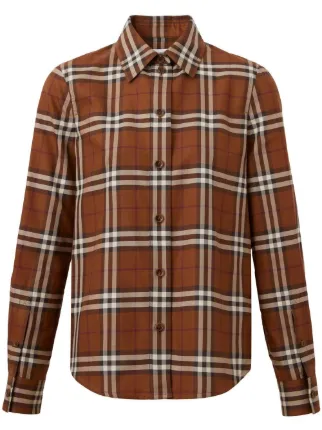 Burberry Vintage Check Cotton Shirt - Farfetch