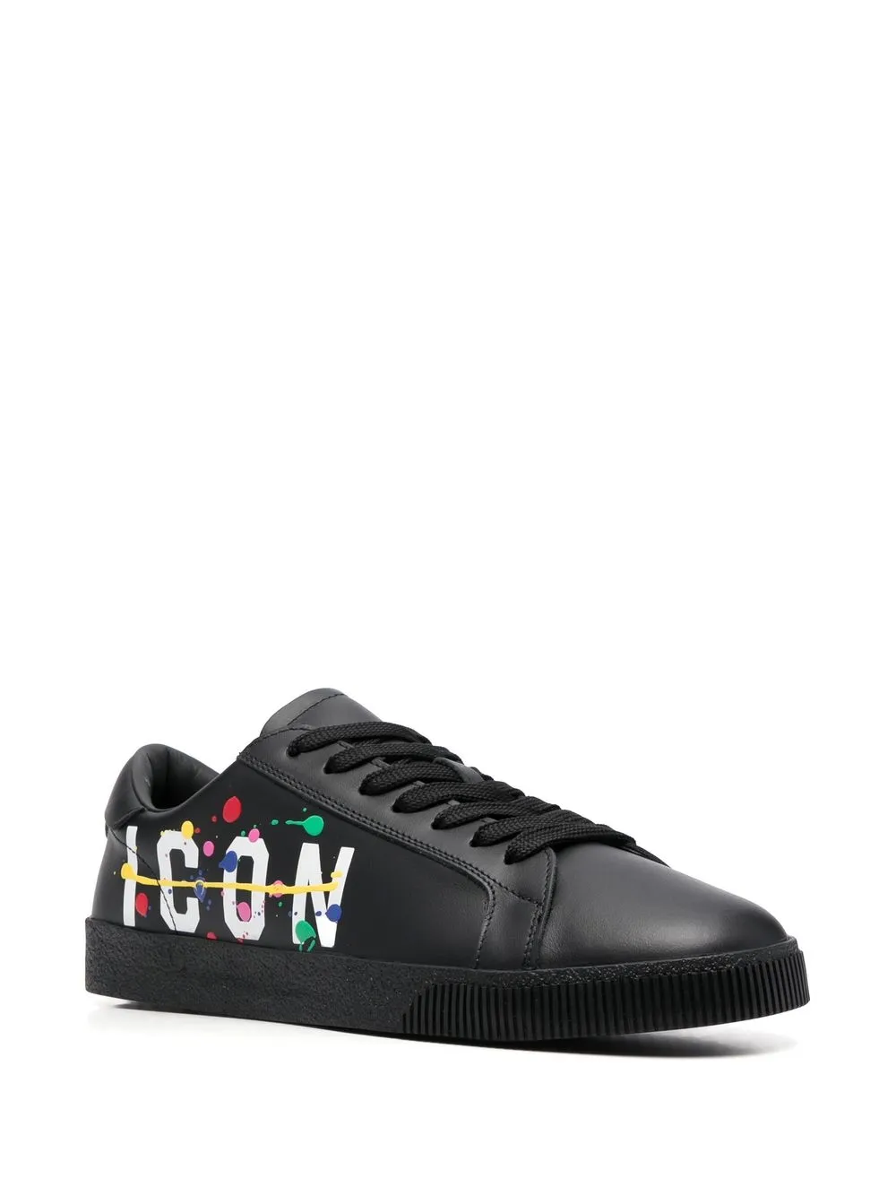 Dsquared2 Icon paint-splatter sneakers | Smart Closet
