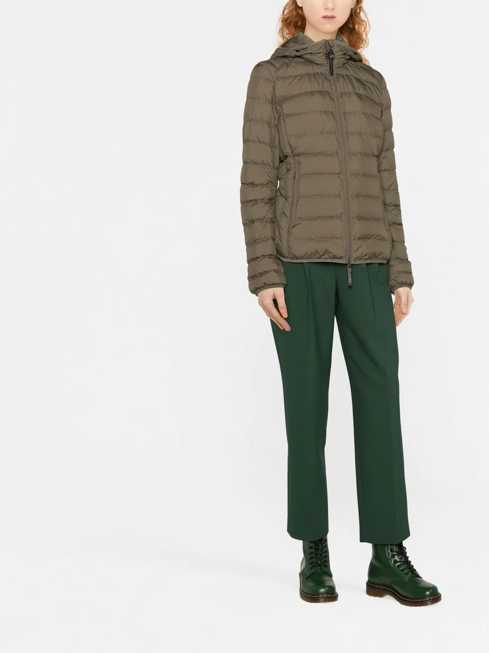 Parajumpers Feather-down Padded Jacket In Green | ModeSens