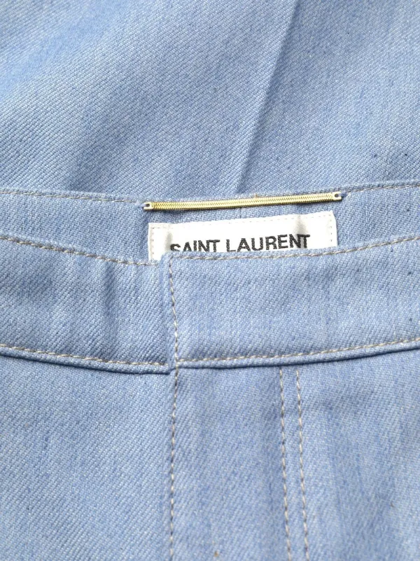 Saint Laurent サンローラン フレアジーンズ | ブルー | FARFETCH JP Saint Laurent サンローラン フレアジーンズ | ブルー | FARFETCH JP
