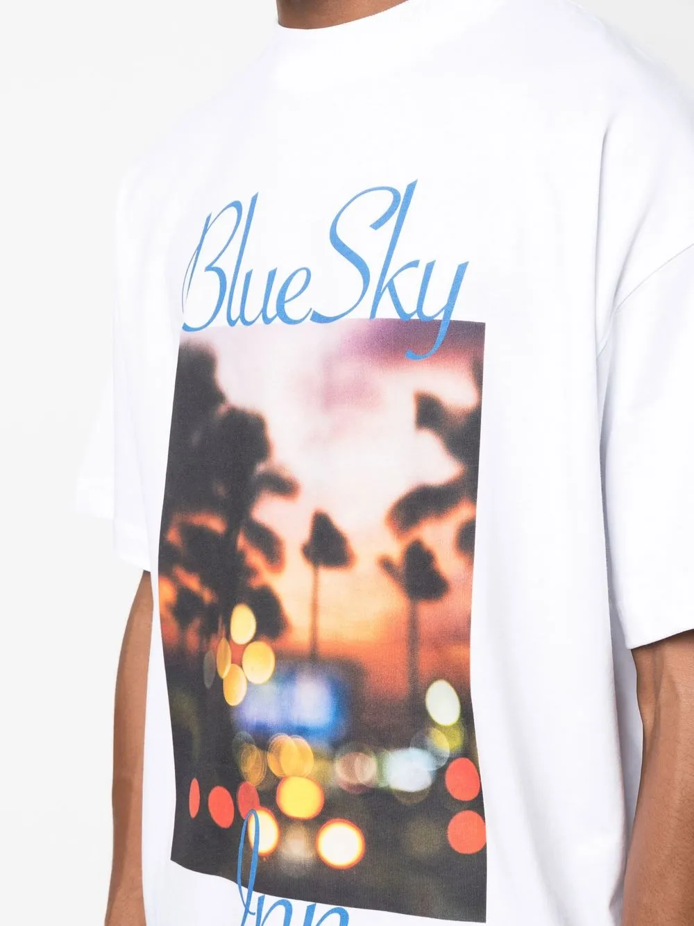 BLUE SKY INN Logo graphic-print T-shirt - Farfetch