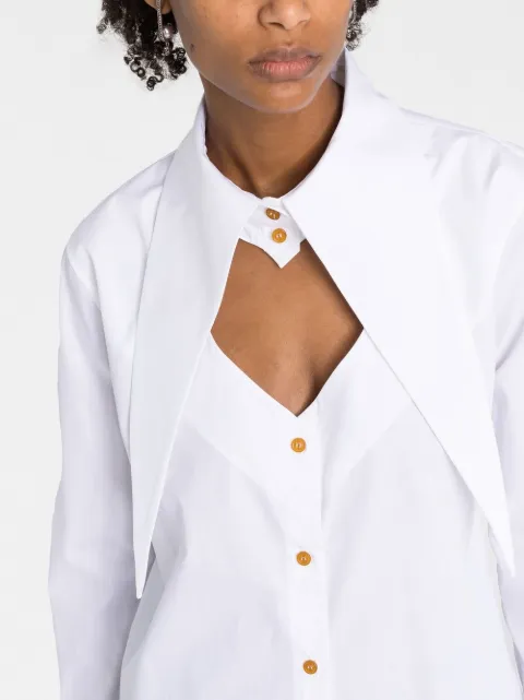 Vivienne Westwood Deconstructed button-up Shirt - Farfetch