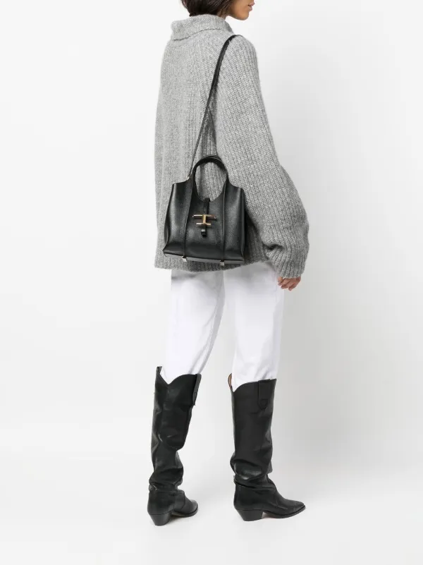 Tod's トッズ Timeless ハンドバッグ | ブラック | FARFETCH JP Tod's トッズ Timeless ハンドバッグ | ブラック | FARFETCH JP