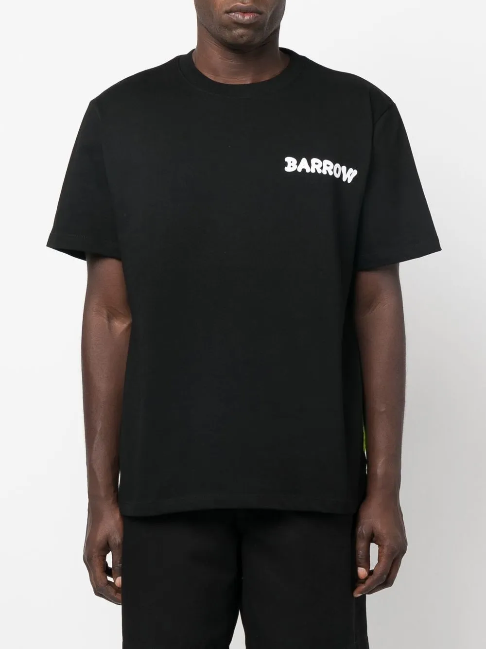 BARROW Logo crew-neck T-shirt - Farfetch