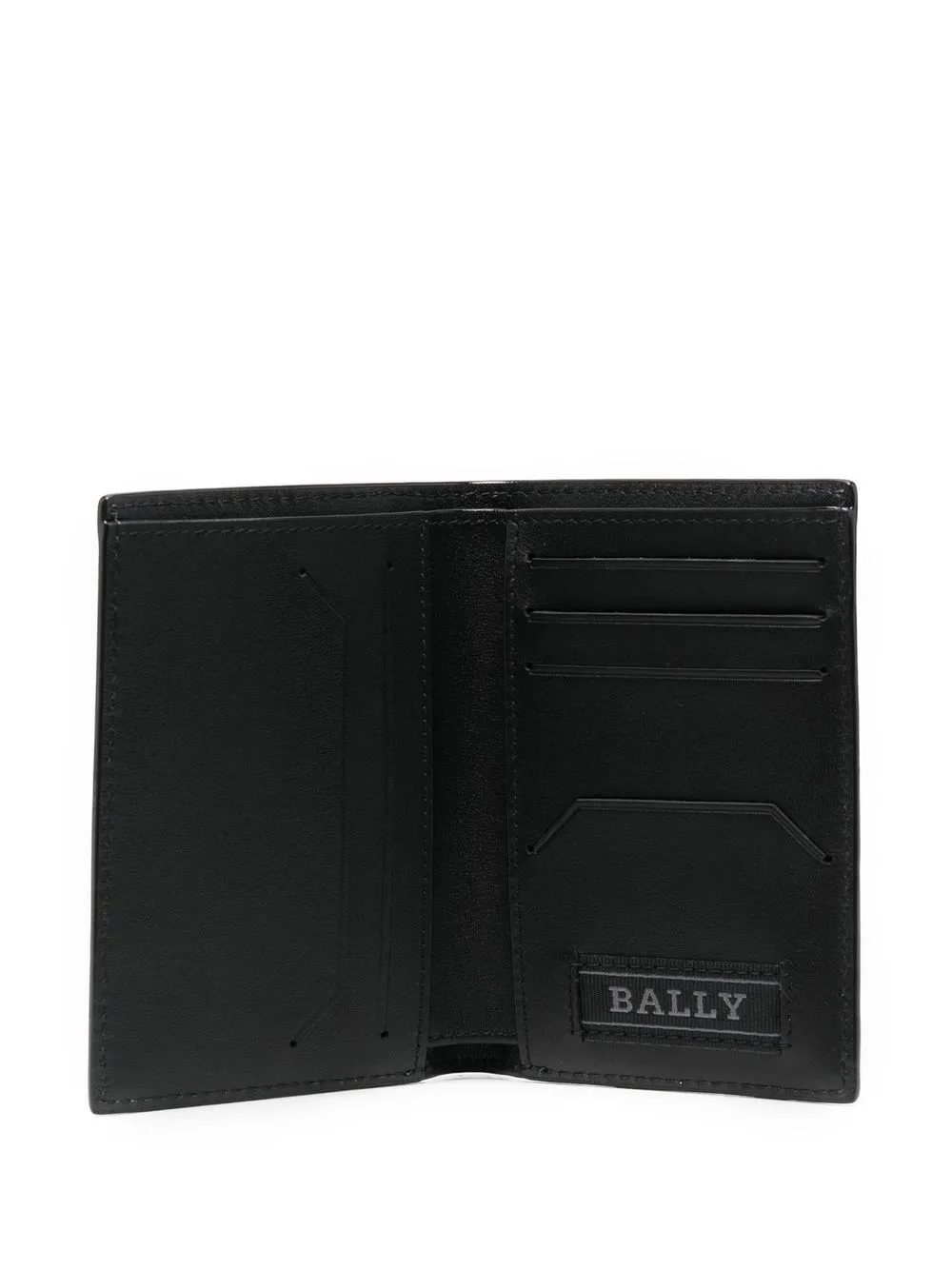 Bally stripe-detail leather wallet | Smart Closet