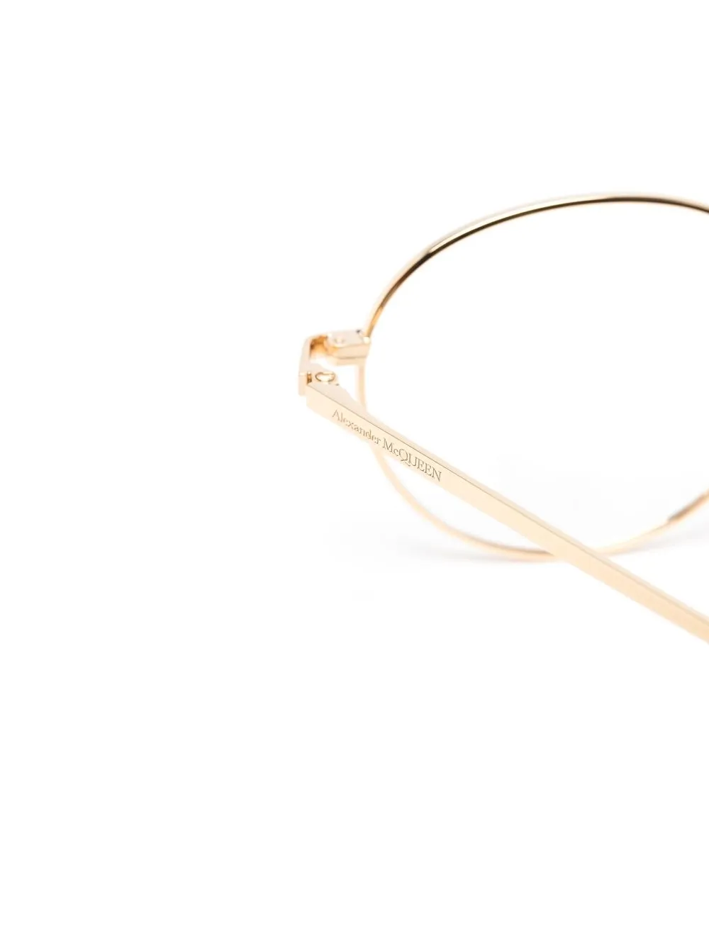 Alexander McQueen Eyewear round-frame Glasses - Farfetch