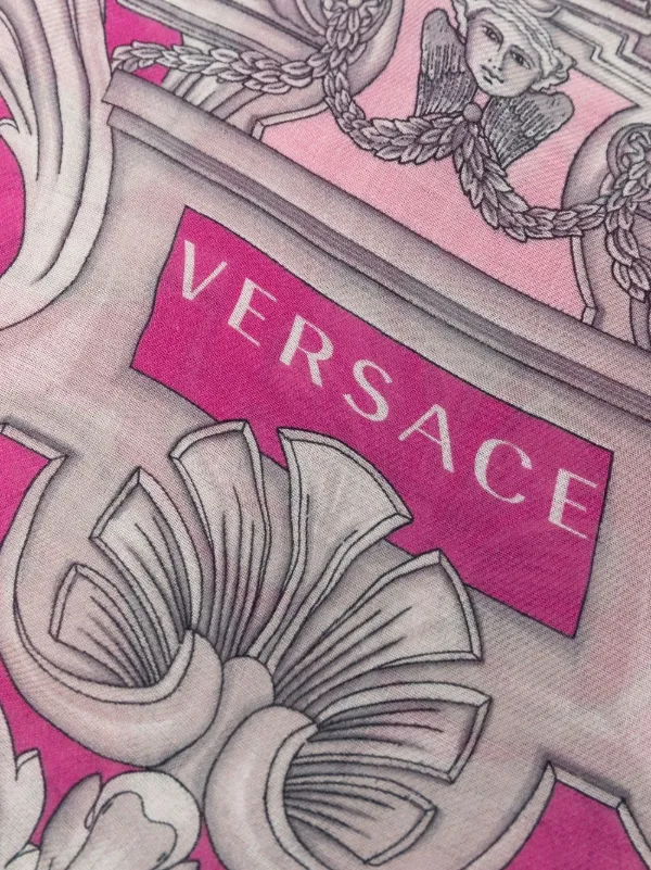 Versace Logo Wallpaper Pink