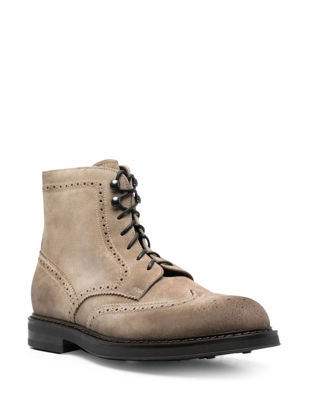 Doucal's perforated-detail ankle boots | Smart Closet