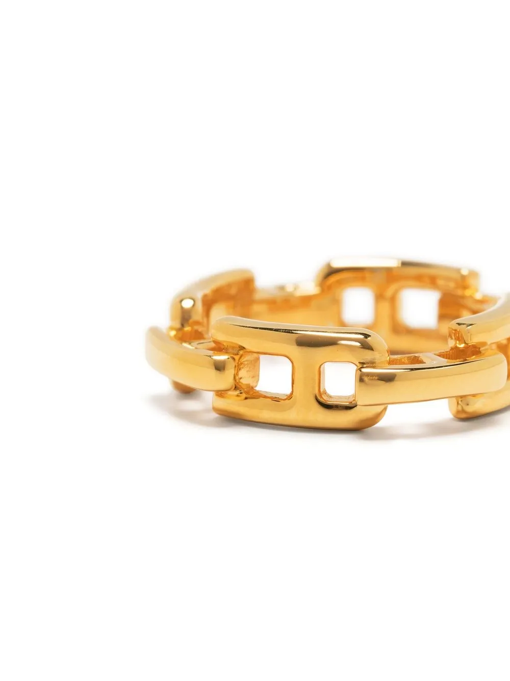 AMBUSH A-chain Sterling Silver Ring | Gold | FARFETCH