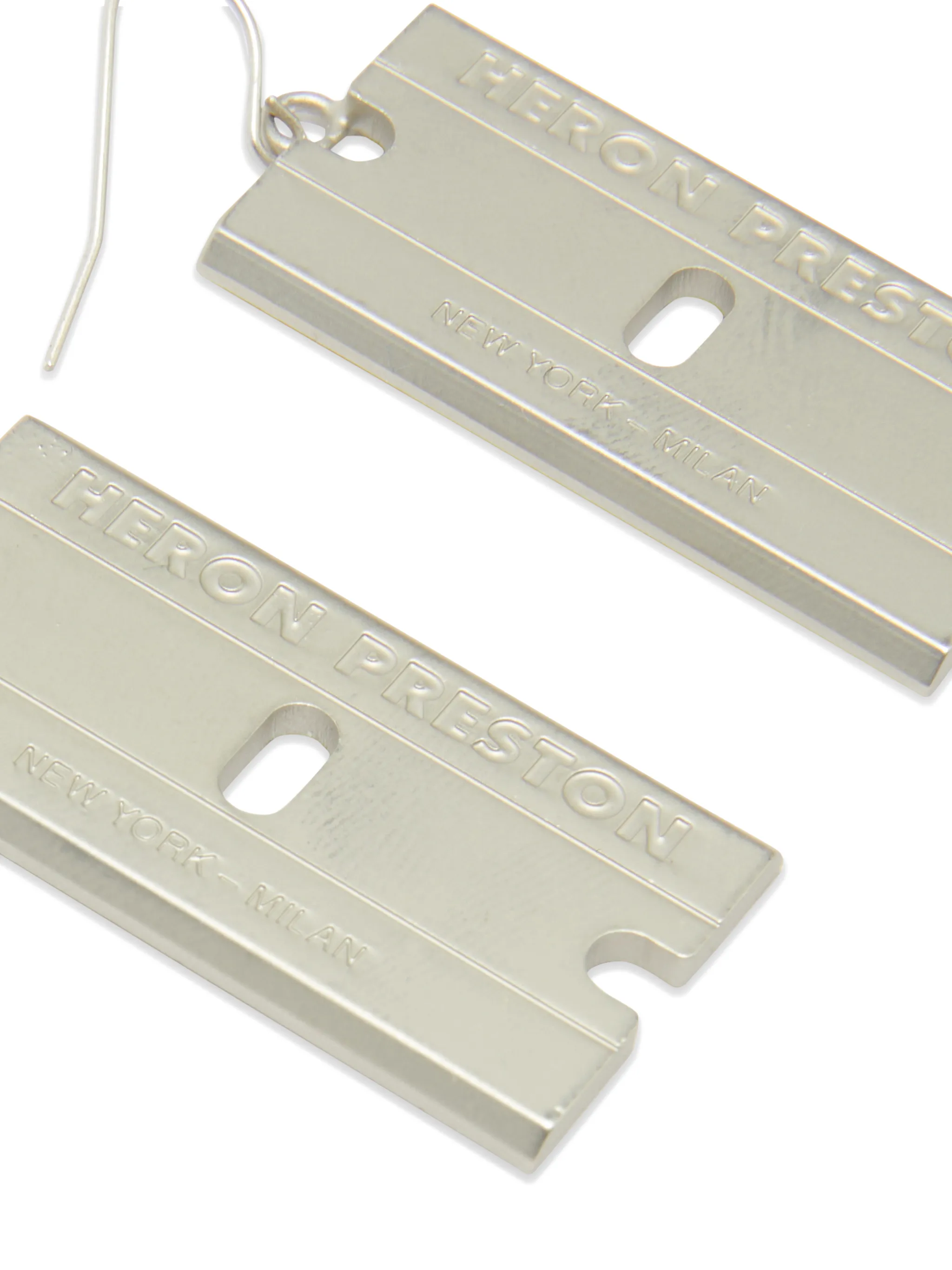 RAZOR BLADE EARRINGS | HERON PRESTON® Official Site