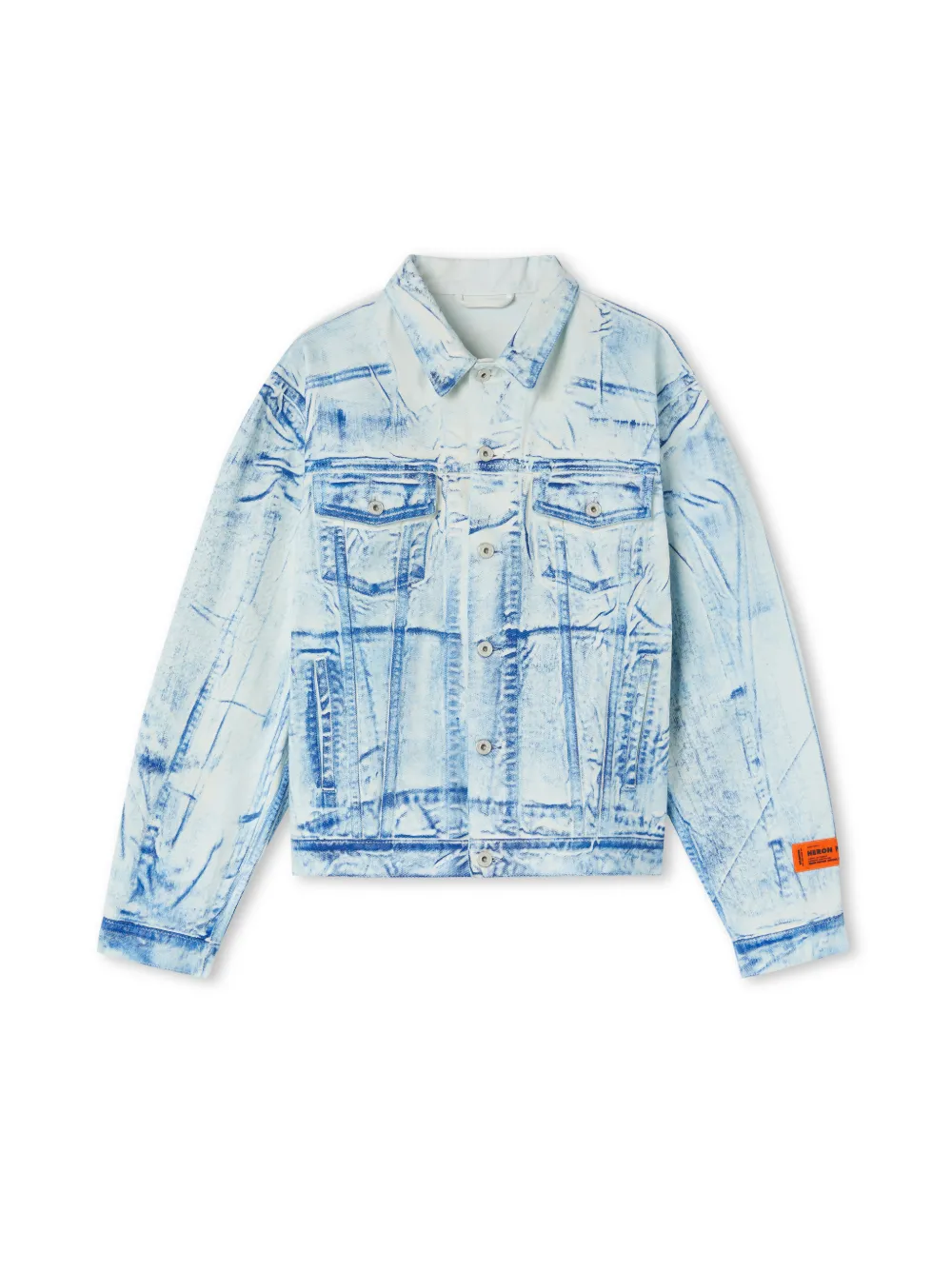 OVERDYED SPRAY REGULAR JACKET | HERON PRESTON® Official Site
