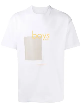 Off Duty Boys logo-print T-shirt - Farfetch
