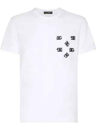 Dolce & Gabbana DG logo-print Pocket T-shirt - Farfetch