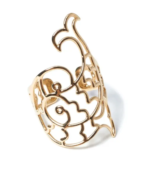 PUCCI Pesci P Fish Ring - Farfetch