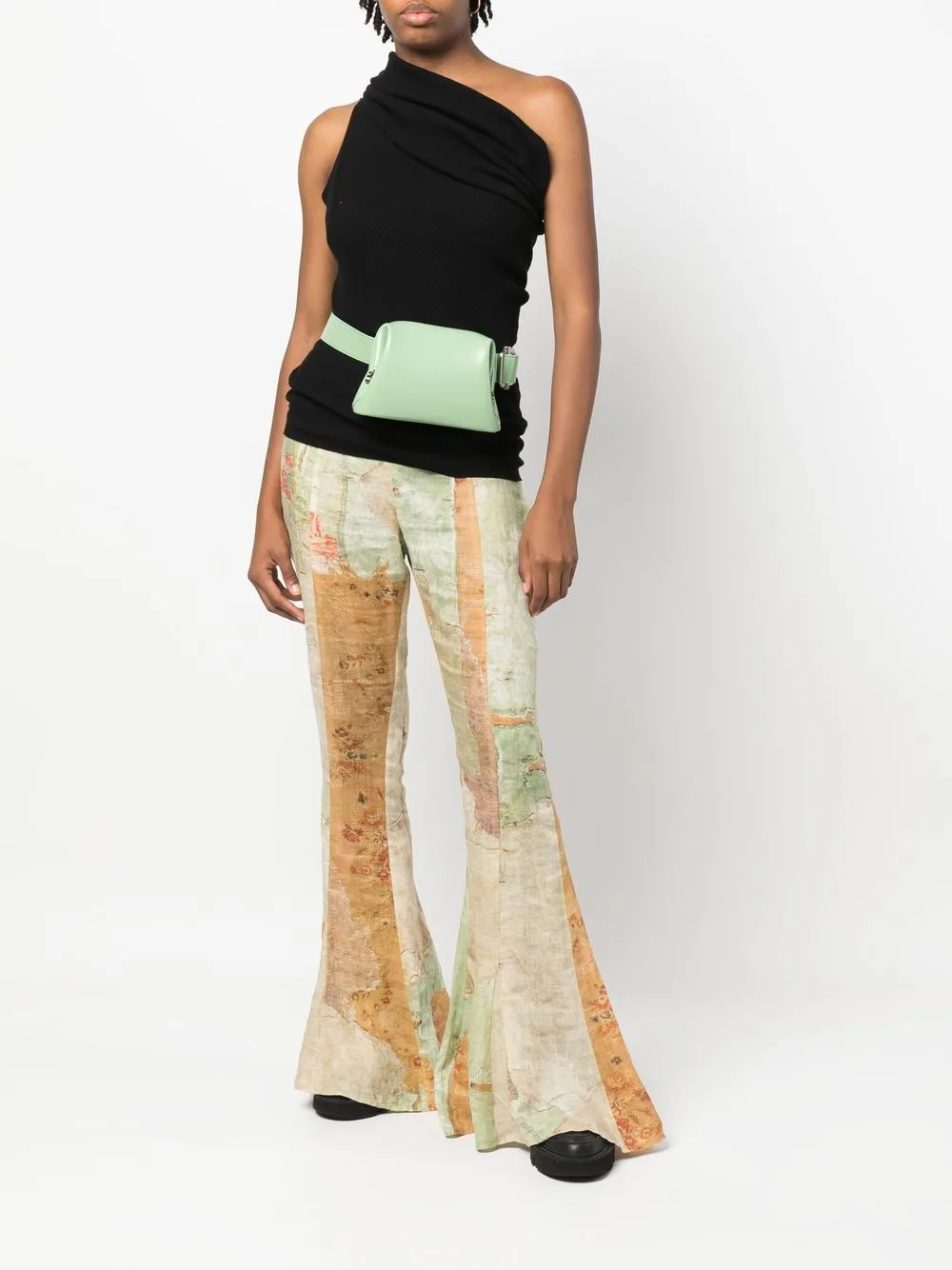 Osoi Pecan Brot Belt Bag In Green | ModeSens