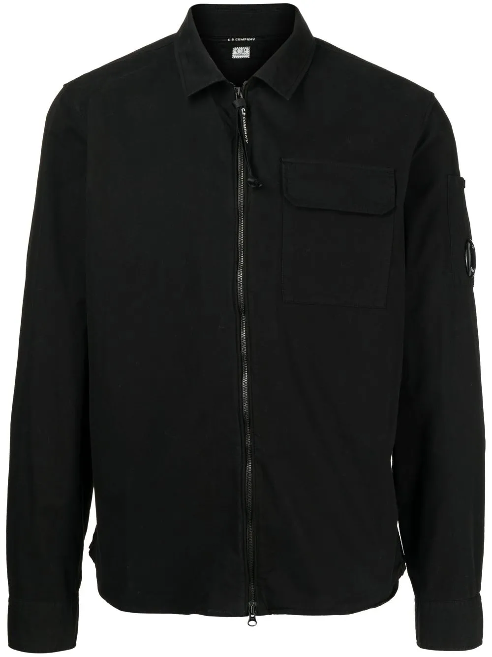 C P Company Lens detail Zip fastening Shirt Jacket Farfetch C P Company Lens detail Zip fastening Shirt Jacket Farfetch