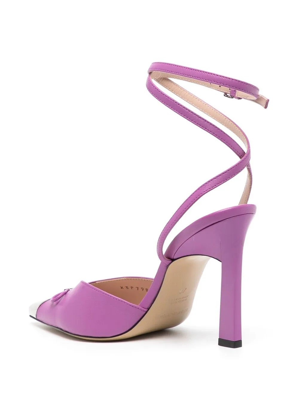 Emporio Armani kappa-leather pointed-toe pumps | Smart Closet